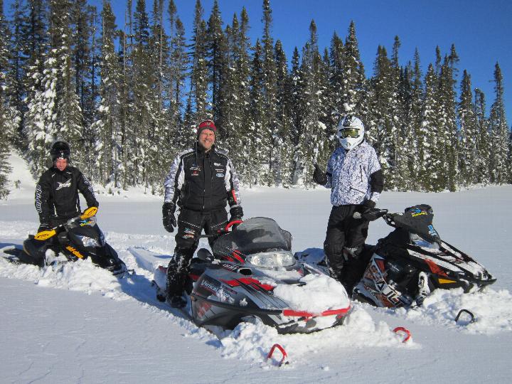 Experience off-trail riding in Monts Valin on your trail snowmobile ...