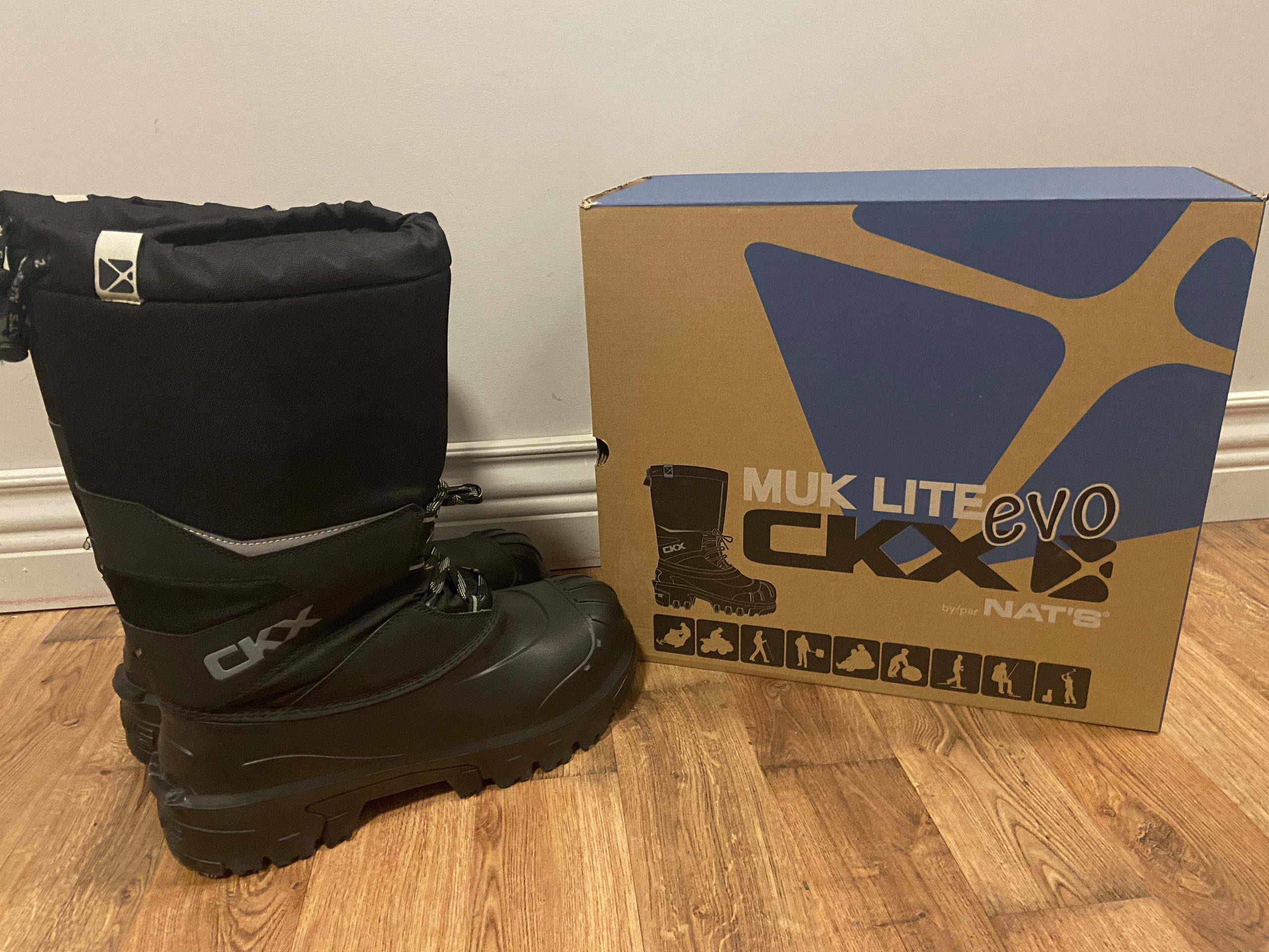 CKX Review: Muk Lite evolution boots and Elevation gloves - SledMagazine.com