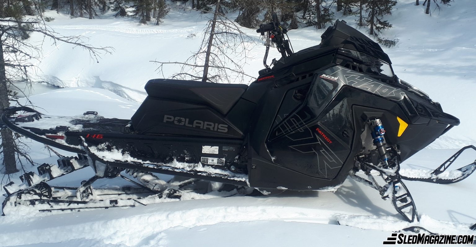 Polaris Matryx RMK Khaos SLASH 9R 2023 | SledMagazine.com