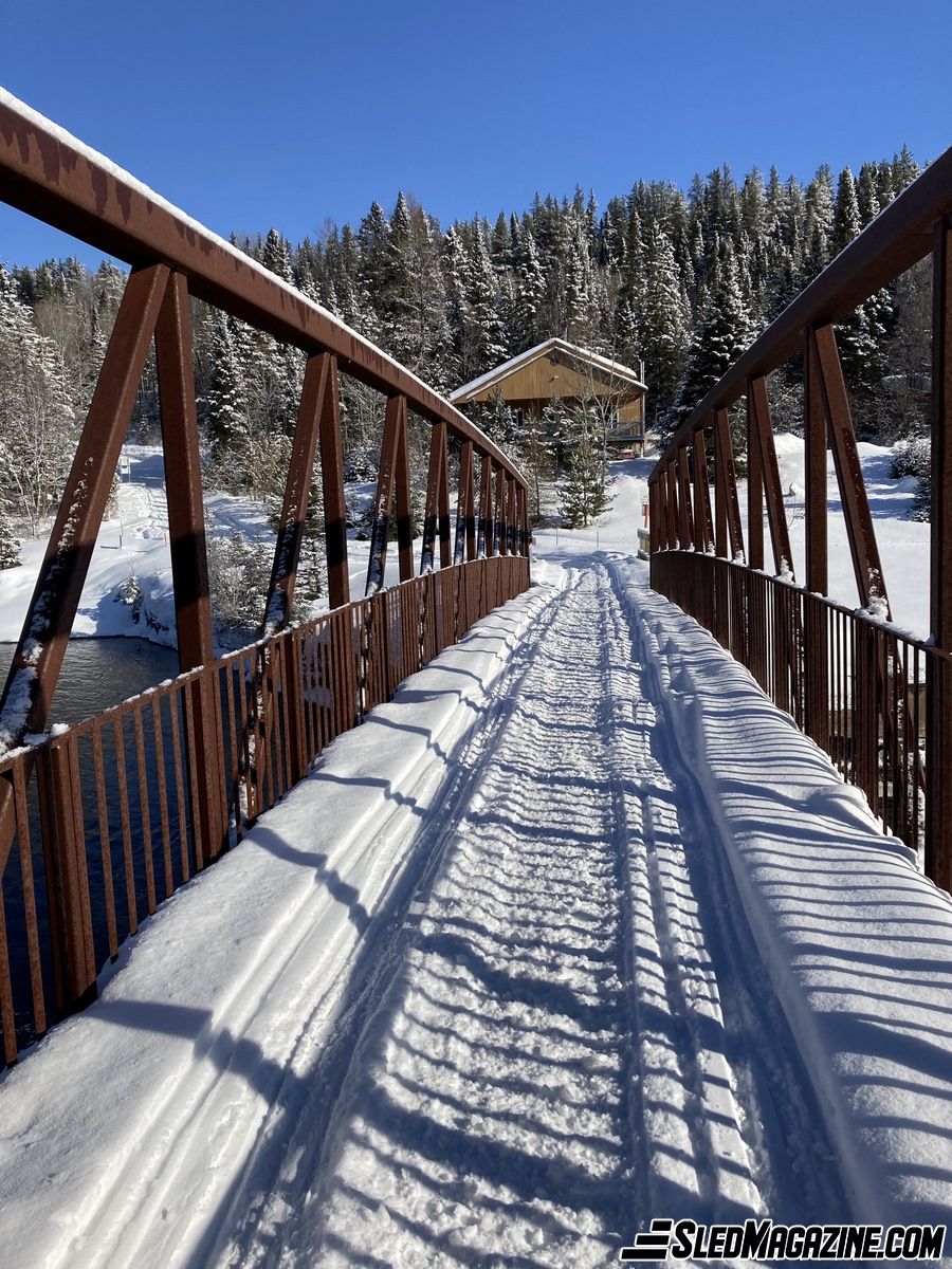 Unique Quebec Snowmobile Trail Infrastructures - SledMagazine.com
