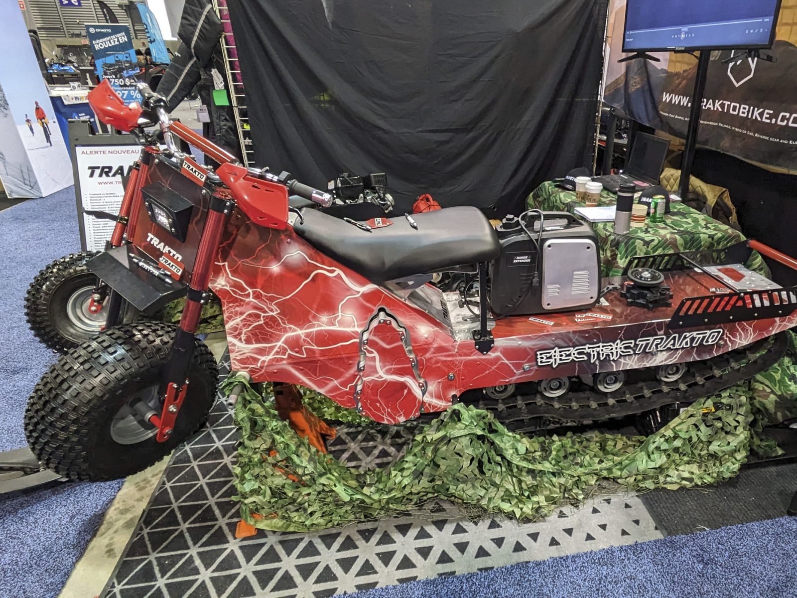 Trakto Bike : An All-Terrain Discovery - SledMagazine.com