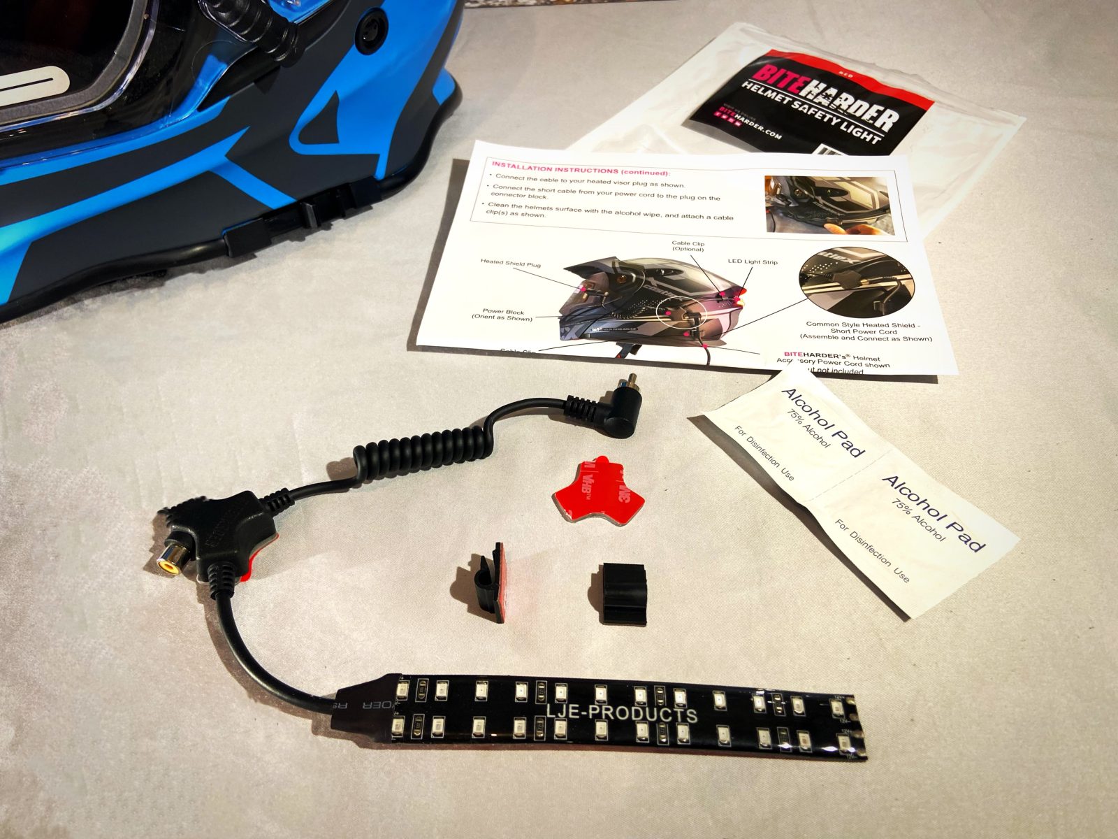 Helmet Safety Light by BiteHarder : a “Brilliant” Addition ...