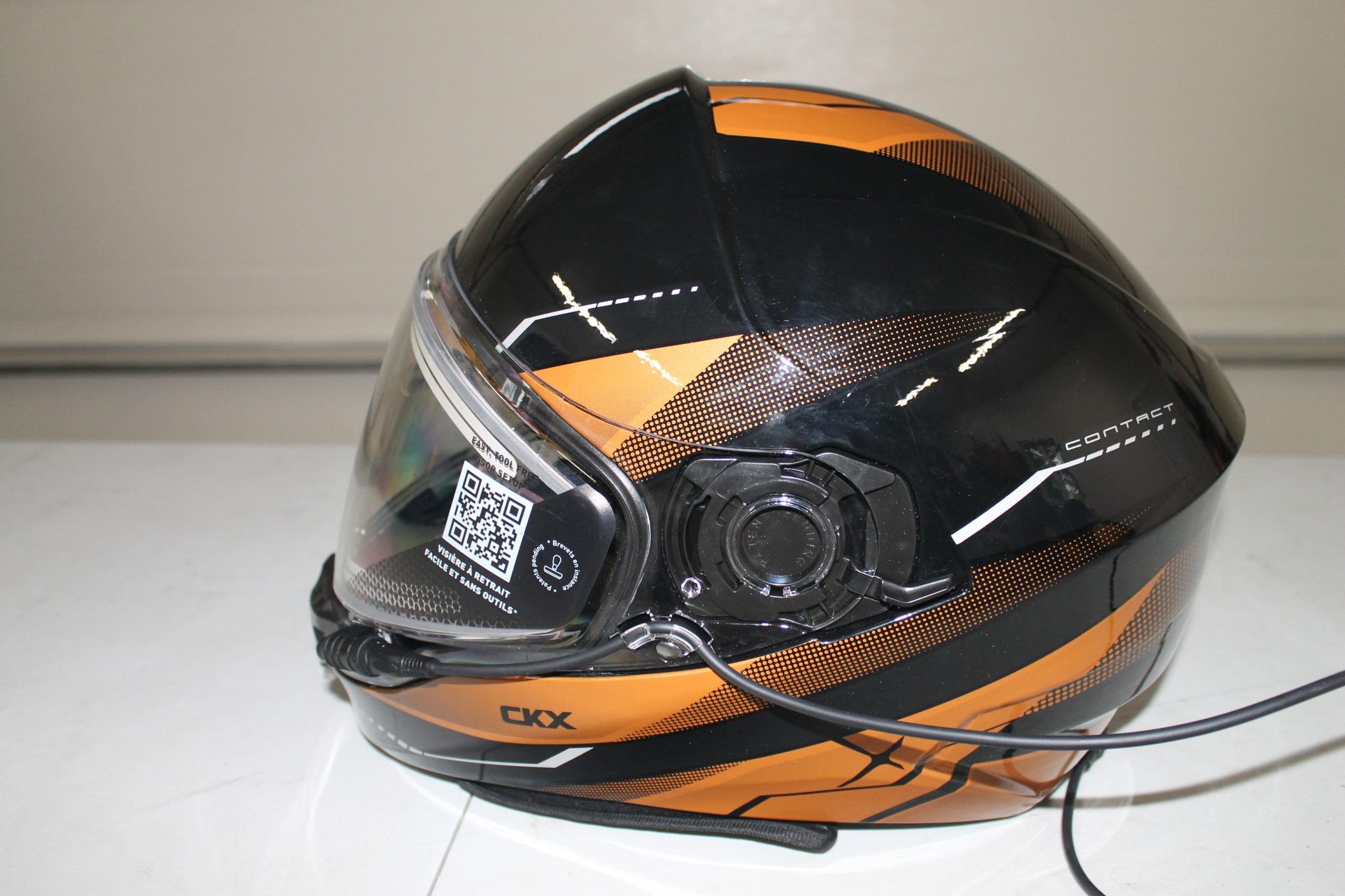 Casque CKX Contact : un partenaire de sentiers idéal - Magazine Motoneiges.ca