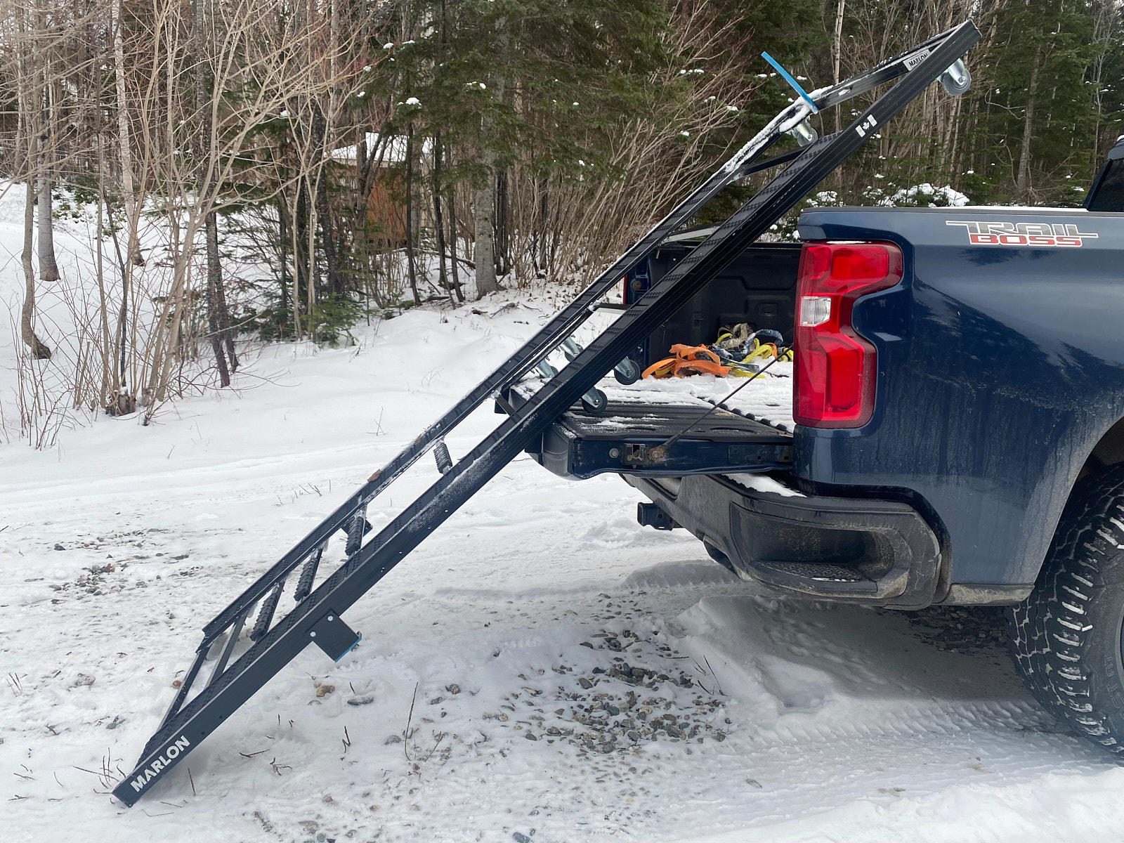 Review of the Marlon Single Loader Ramp for Snowmobile - SledMagazine.com