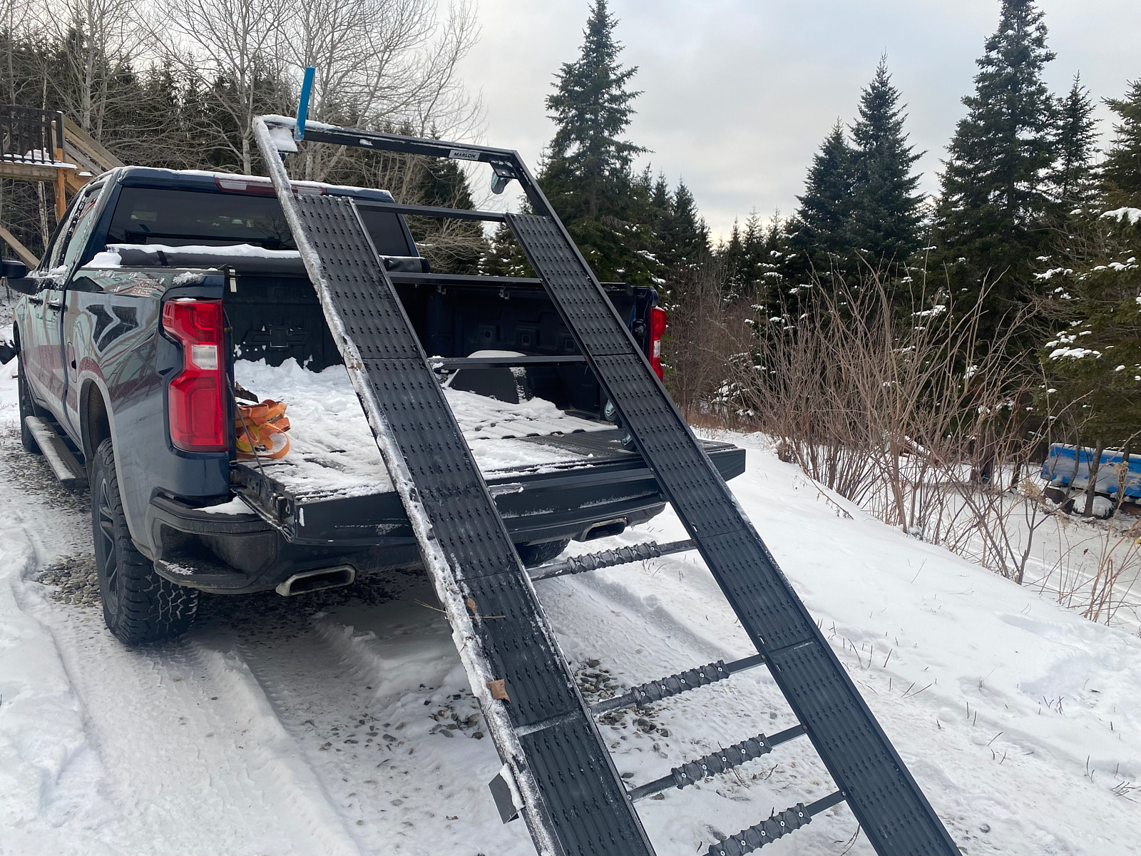 Review of the Marlon Single Loader Ramp for Snowmobile - SledMagazine.com