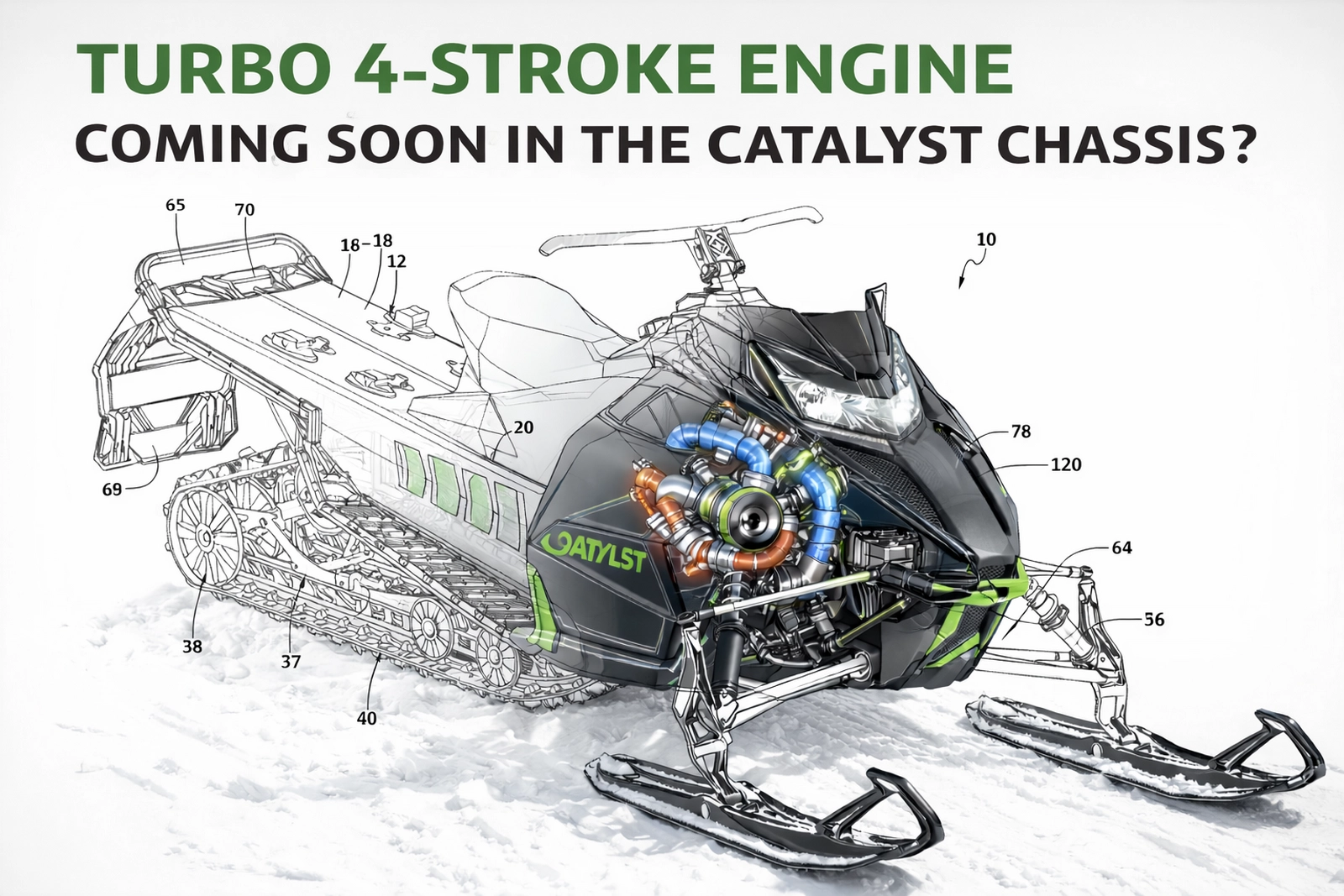 Arctic Cat Catalyst: Is a Turbocharged Four-Stroke Engine Coming ...